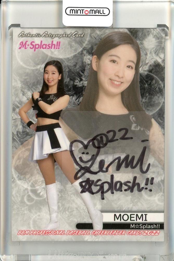 ミントモール / MINT 池袋店 / 2022 BBM DANCING HEROINE-華- 千葉ロッテ MOEMI 直筆サインカード 62/90