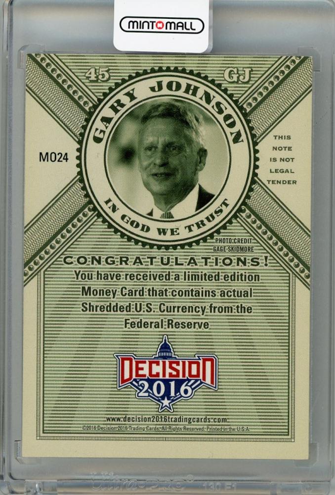 ミントモール / MINT 新宿店 / 2016 Decision Series 2 2016 Money Cards Relics # ...