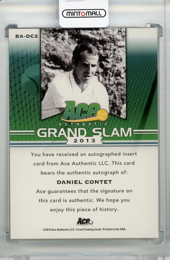 ミントモール / MINT 新宿店 / 2013 ACE Authentic Grand Slam Autograph Daniel Contet