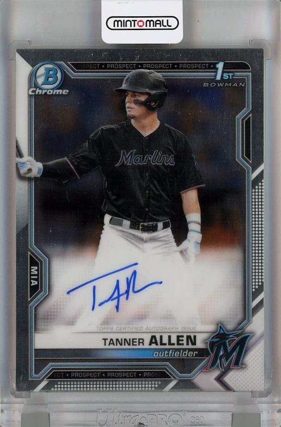 ミントモール / MINT 千葉店 / 2021 Topps Bowman Draft Tanner Allen Chrome ...