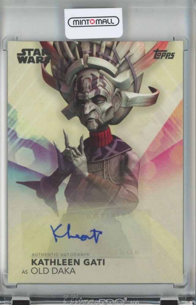 ミントモール / MINT 池袋店 / 2020 TOPPS WOMEN OF STAR WARS Kathleen Gati As Old ...