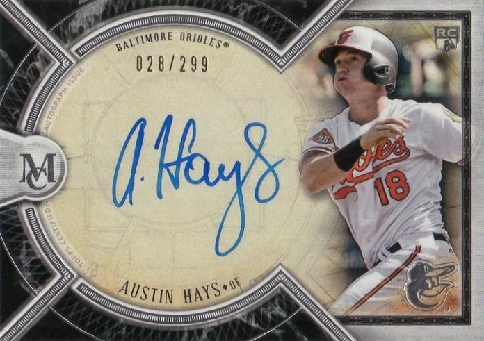 ミントモール / MINT 千葉店 / 2018 Topps Museum Collection Austin Hays Autographs ...