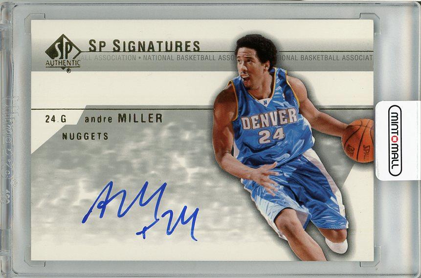 ミントモール / MINT 梅田店 / 2004 UPPER DECK SP Authentic Andre Miller Autograph