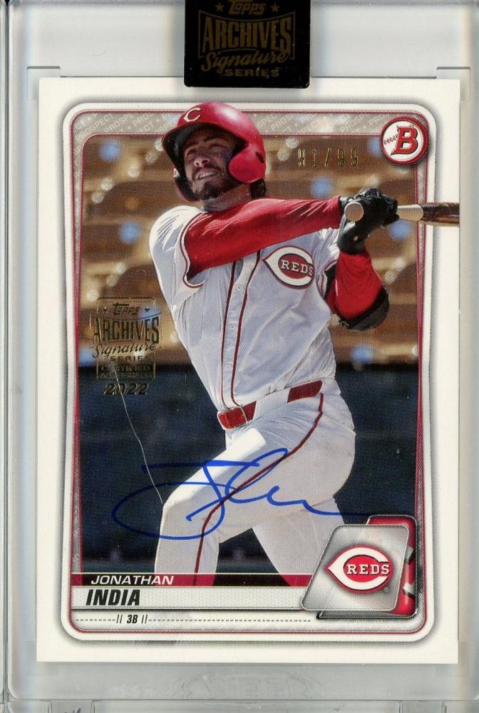ミントモール / MINT 池袋店 / 2022 Topps Archives Signature Series Jonathan India ...