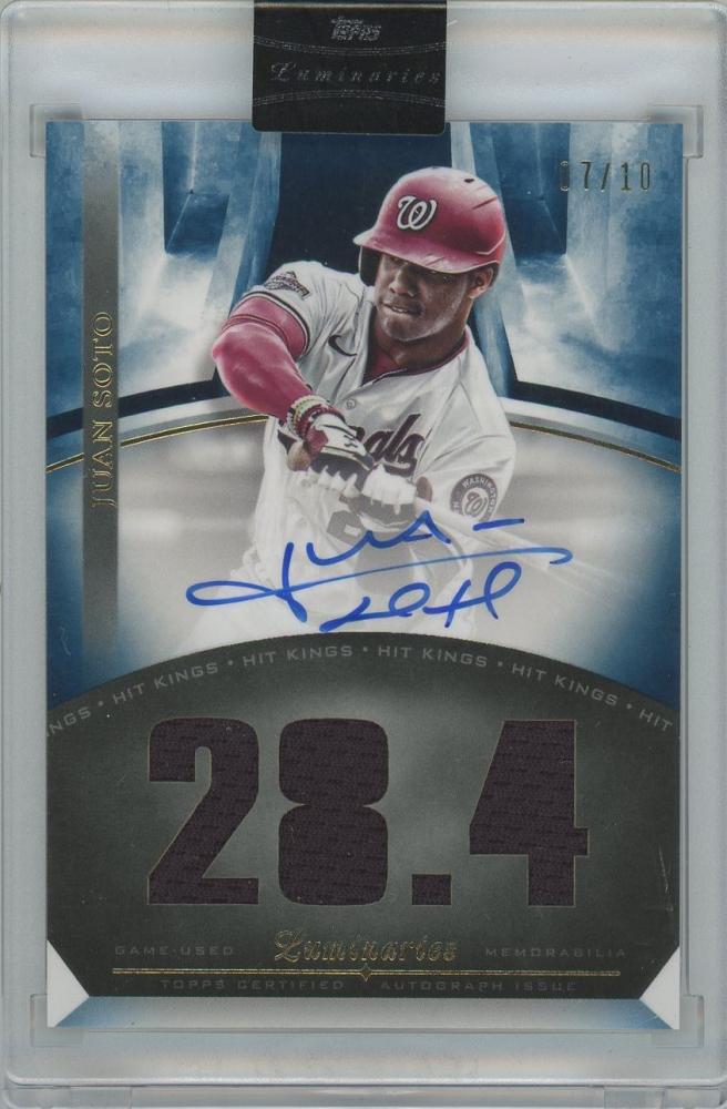 ミントモール / MINT 横浜店 / 2021 TOPPS Luminaries Hit Kings Autograph Relics ...