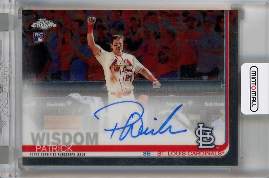 ミントモール / MINT 千葉店 / 2019 Topps Chrome Patrick Wisdom Rookie Autographs ...