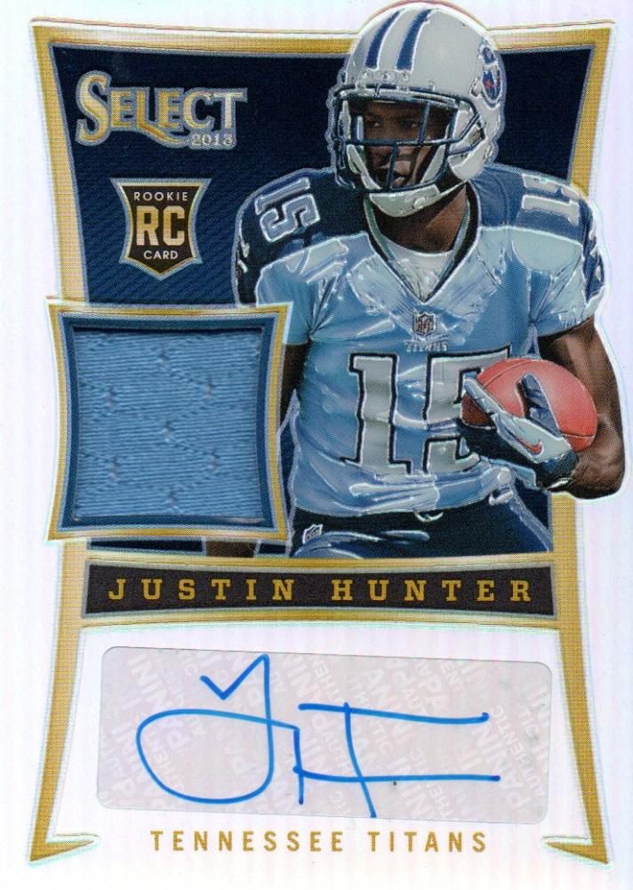 ミントモール / MINT 梅田店 / 2013 PANINI Select Justin Hunter Autograph & Jersey ...