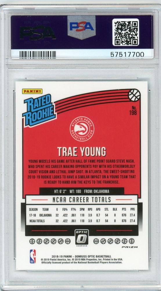 ミントモール / MINT 梅田店 / 2018-19 PANINI Donruss Optic Trae Young Rated ...