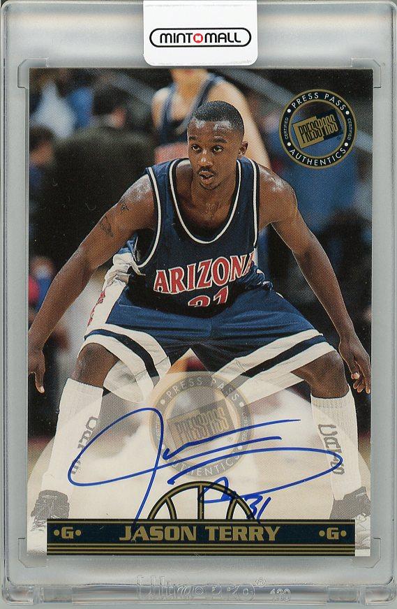 ミントモール / MINT 梅田店 / 1999 PRESS PASS Authentics Jason Terry Autograph ...