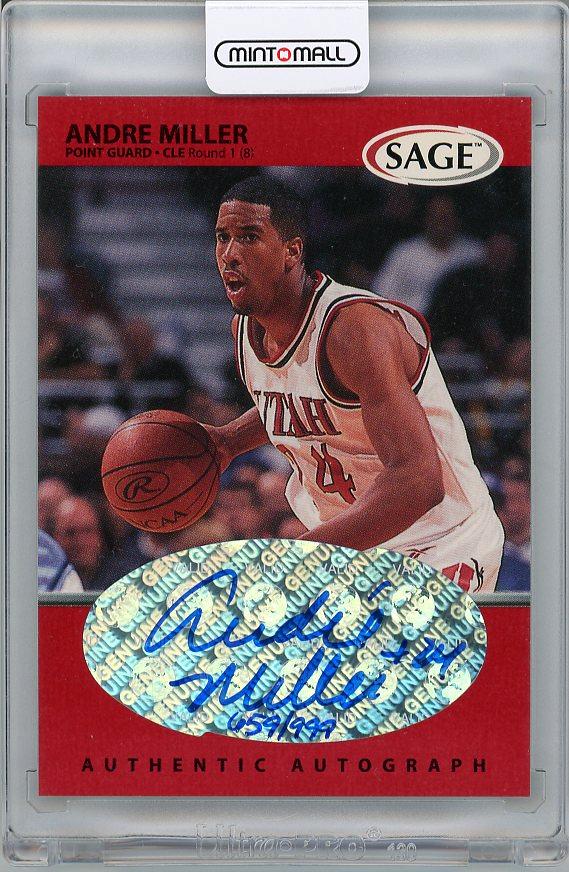 ミントモール / MINT 梅田店 / 1999 SAGE Andre Miller Autograph 459/999