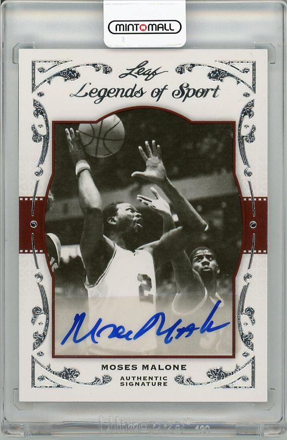ミントモール / MINT 梅田店 / 2011 LEAF Legends of Sport Moses Malone Autograph 03/10