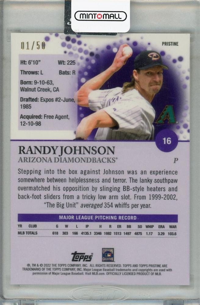 ミントモール / MINT 浦和店 / 2022 Topps Pristine Arizona Diamondbacks Randy ...