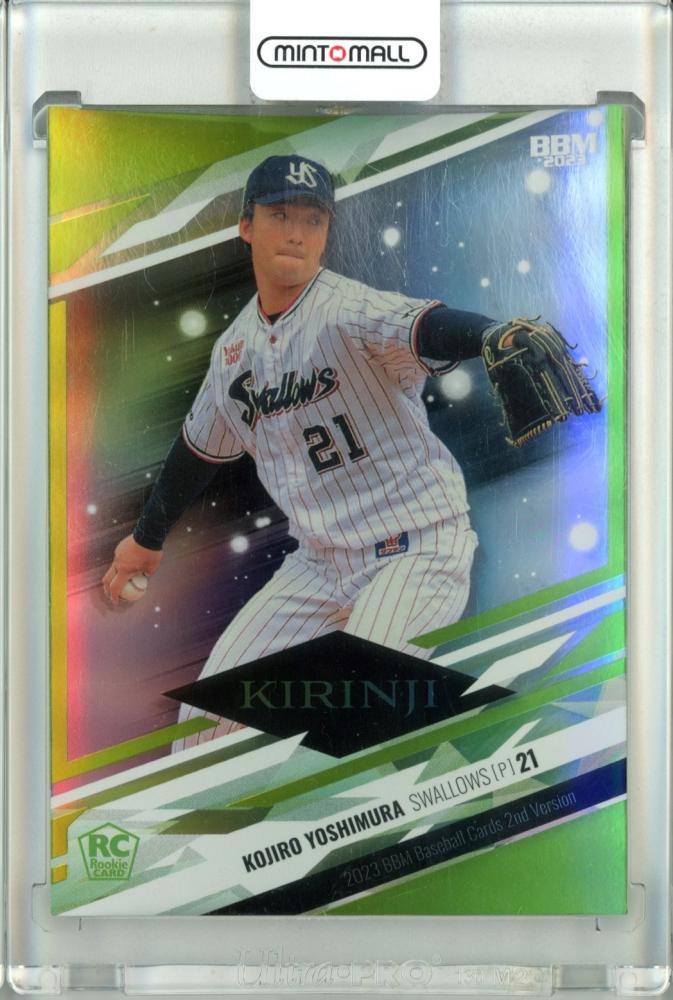 ミントモール / MINT 池袋店 / 2023 BBM 2ndバージョン 東京ヤクルト 吉村貢司郎 KIRINJI ライトグリーン箔版 028/100