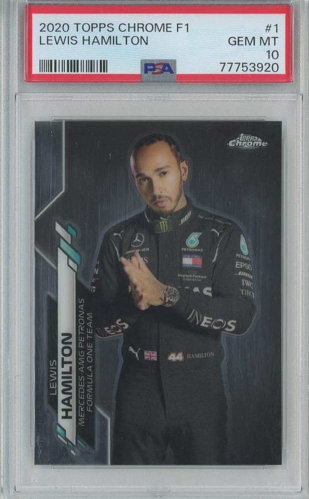 ミントモール / MINT 池袋店 / 2020 Topps Chrome F1 Lewis Hamilton Base #1 【PSA10】