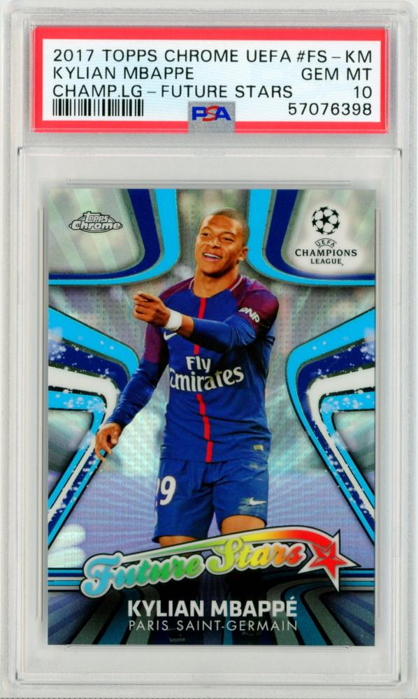 ミントモール / MINT 福岡店 / [PSA10] 2017-18 Topps Chrome Uefa Champions League Kylian Mbappe Future Stars