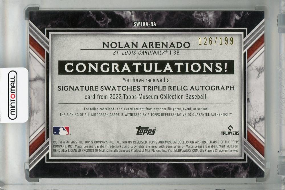 ミントモール / MINT 浦和店 / 2022 Topps Museum Collection St. Louis Cardinals ...