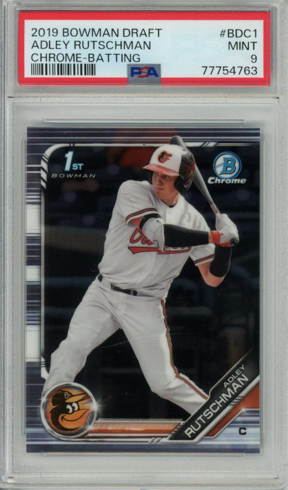 ミントモール / MINT 池袋店 / 2019 Bowman Chrome Draft Baltimore Orioles Adley Rutschman 1st Bowman PSA 9