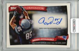 ミントモール / MINT 梅田店 / 2010 TOPPS Football Aaron Hernandez Autograph