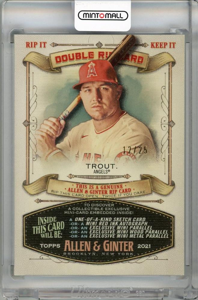 ミントモール / MINT 新宿店 / 2021 TOPPS ALLEN and GINTER Double Rip Cards Ripped ...