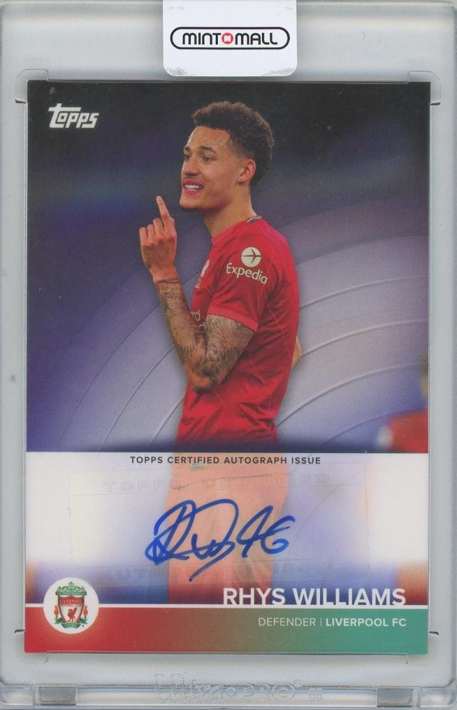ミントモール / MINT 横浜店 / 2021-22 TOPPS Liverpool FC Team Set Autographs ...