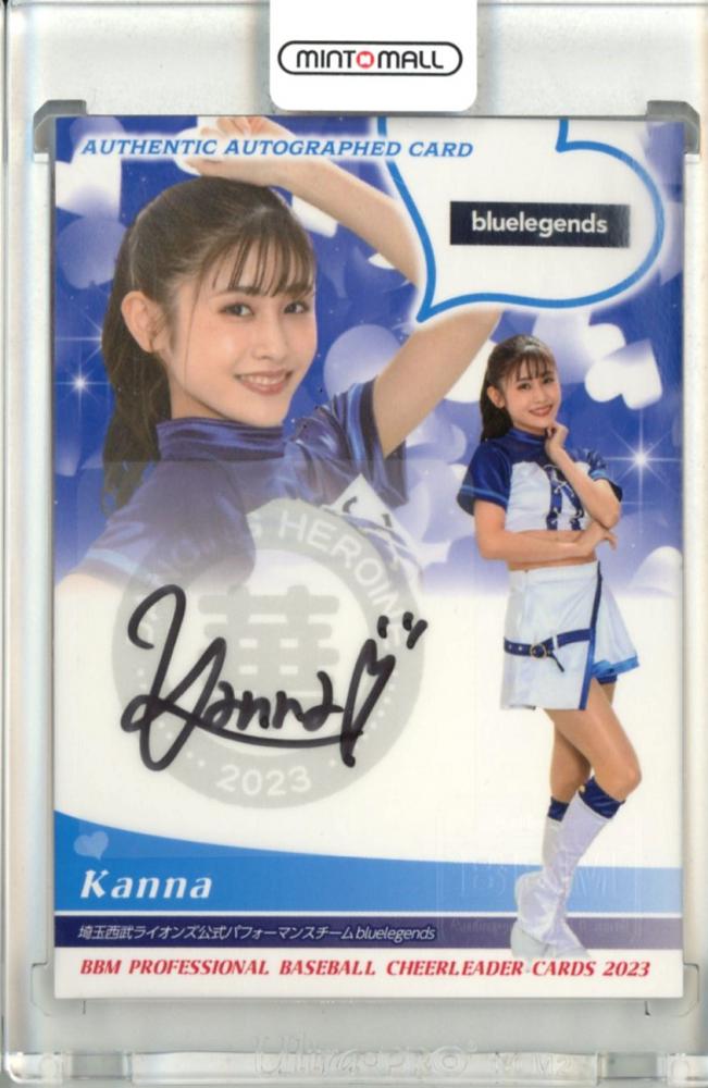 ミントモール / MINT 池袋店 / 2023 BBM DANCING HEROINE -華- 埼玉西武 Kanna 直筆サインカード 34/90
