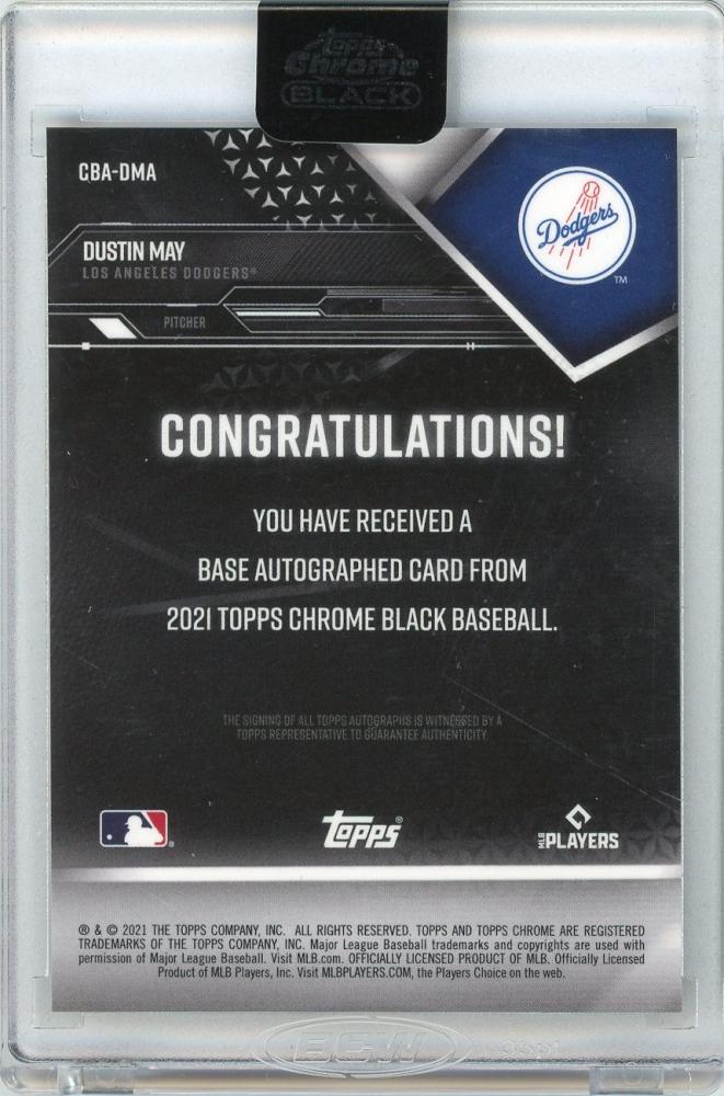 ミントモール / MINT 新宿店 / 2021 TOPPS CHROME BLACK Autographs Refractors ...