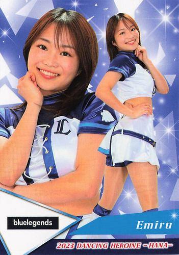 ミントモール / MINT BASE店 (TCシングル通販) / 2023 BBM プロ野球チアリーダーカード DANCING HEROINE-華- #華15 Emiru【西武/blue ...
