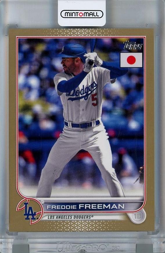 ミントモール / MINT 千葉店 / 2022 Topps Japan Edition Freddie Freeman Gold #100 ...