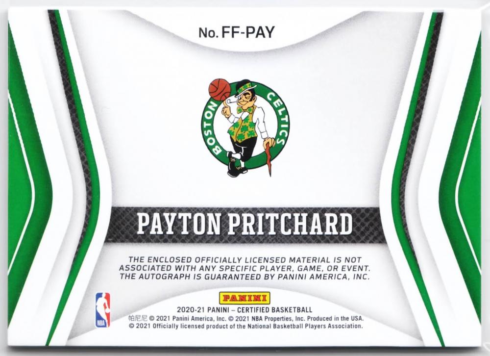 ミントモール / MINT 札幌店 / 2020-21 PANINI Certified Payton pritchard Freshman ...