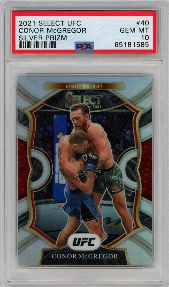 ミントモール / MINT 千葉店 / 2021 Panini Select UFC Conor McGregor Silver #40 ...