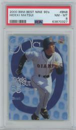 ミントモール / MINT 横浜店 / 2000 BBM 90年代ベストナイン #BN/ 松井秀喜(読売ジャイアンツ) [PSA8/NEAR MINT-MINT]