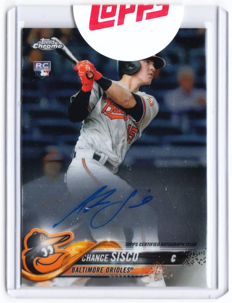 ミントモール / MINT 札幌店 / 2018 TOPPS Chrome Chance Sisco Rookie Autograph RA-CS