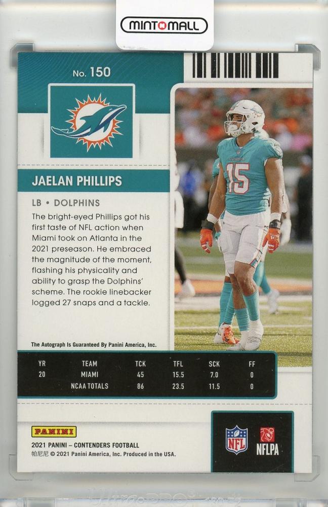 ミントモール / MINT 吉祥寺店 / 2021 PANINI Contenders Miami Dolphins #150 ...