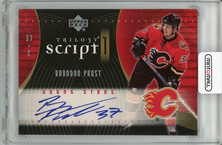 ミントモール / MINT 梅田店 / 2007-08 UPPER DECK Trilogy Brandon Prust Autograph