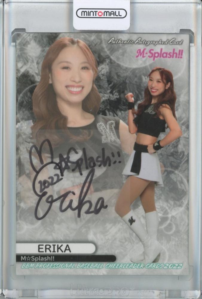 ミントモール / MINT 池袋店 / 2022 BBM チアリーダーDancing Heroine-舞- 千葉ロッテ ERIKA 直筆サインカード 60/90