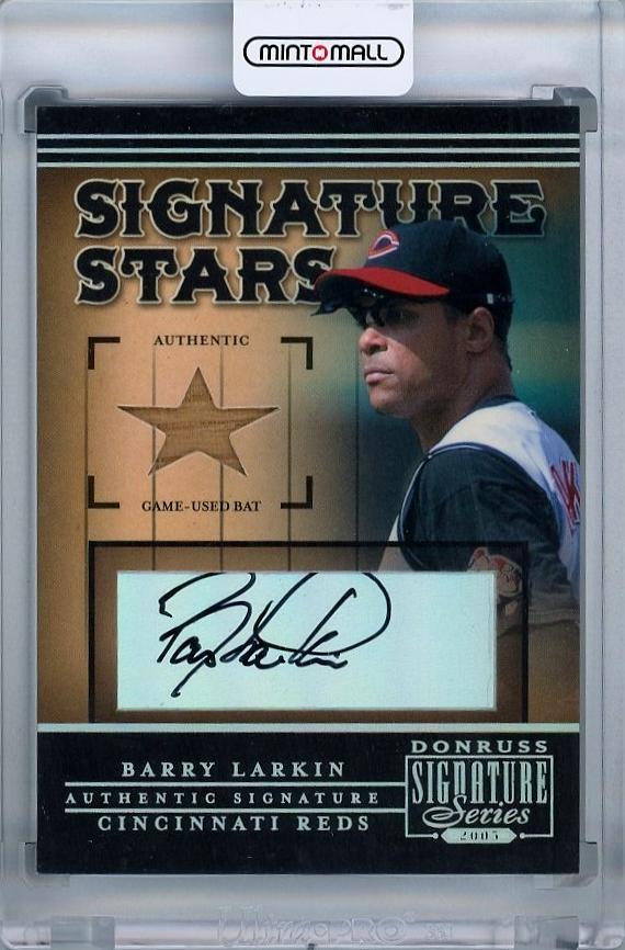 ミントモール / MINT 千葉店 / 2005 Donruss Signature Barry Larkin Stars Autograph ...