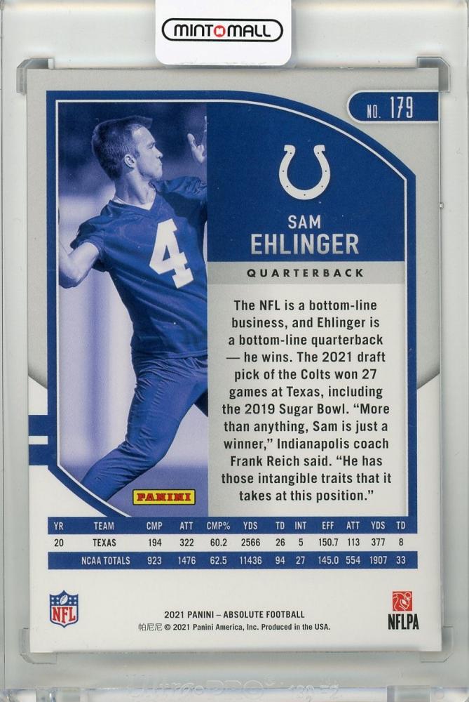 ミントモール / MINT 吉祥寺店 / 2021 PANINI Absolute Indianapolis Colts Rookies ...