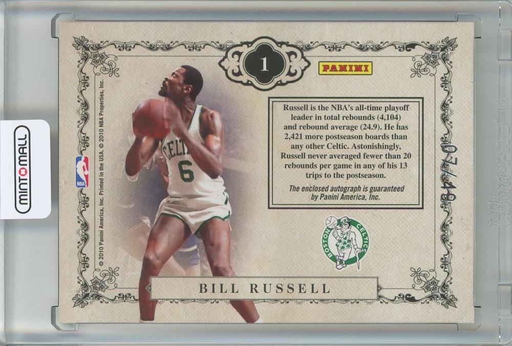 ミントモール / MINT 池袋店 / 2009-10 Panini Playoff National Treasures Bill ...