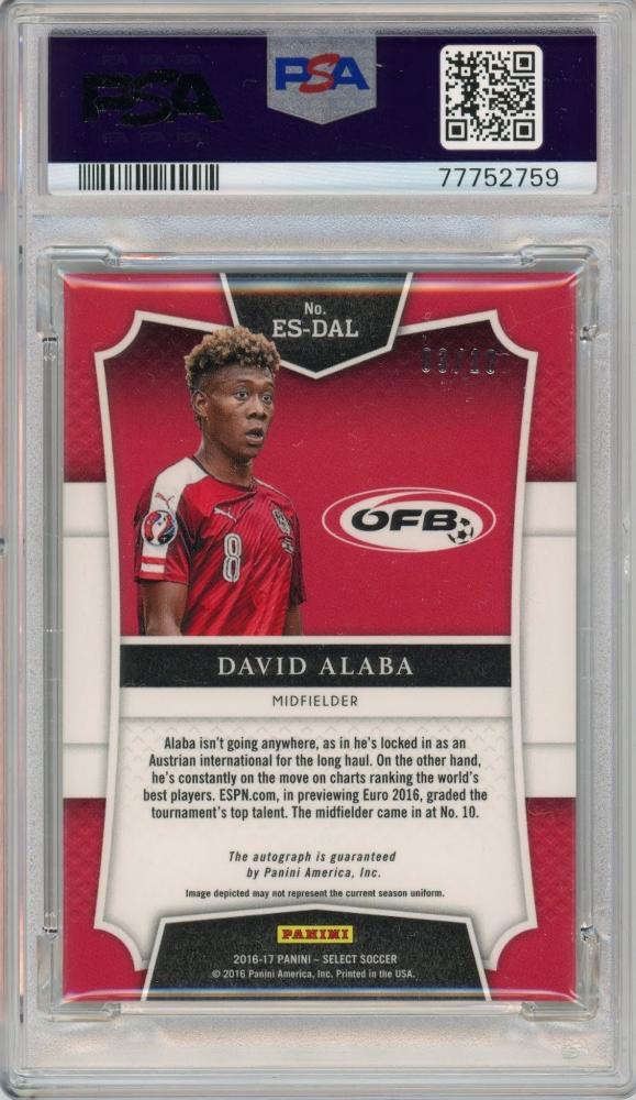 ミントモール / MINT 札幌店 / 2016-17 PANINI Select Soccer David Alaba Emerging ...
