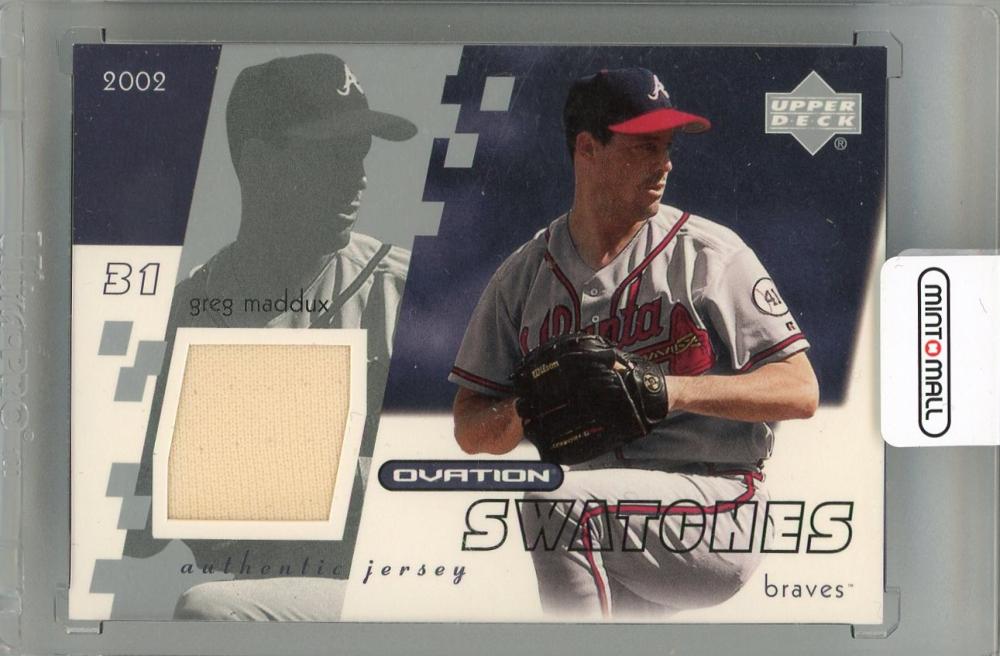 ミントモール / MINT 新宿店 / 2002 UPPER DECK Ovation Swatches / Greg Maddux ...