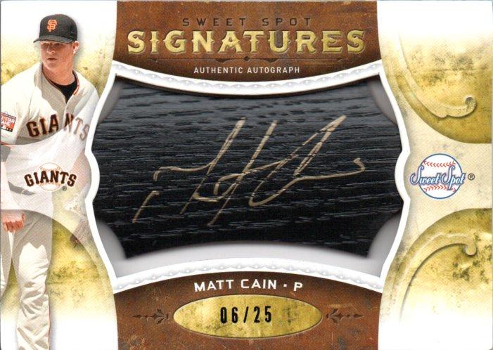 ミントモール / MINT 梅田店 / 2009 UPPER DECK Sweet Spot Signatures Matt Cain ...