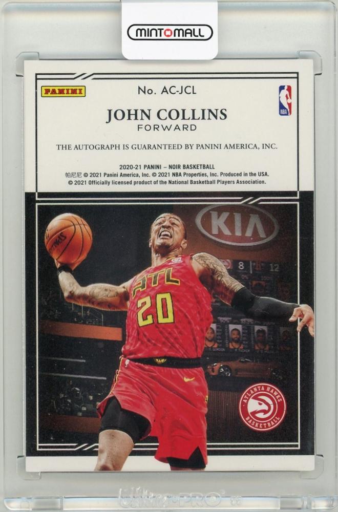 ミントモール / MINT LAB TOKYO店 / 2020-21 Panini Noir John Collins Auto Color ...