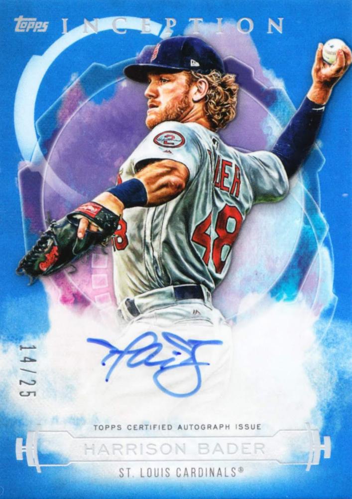 ミントモール / MINT 札幌店 / 2019 TOPPS Inception Harrison Bader Autograph Blue ...