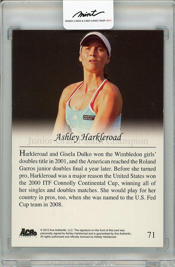 ミントモール / MINT 梅田店 / 2012 ACE Authentic Grand Slam 3 Ashley Harkleroad ...