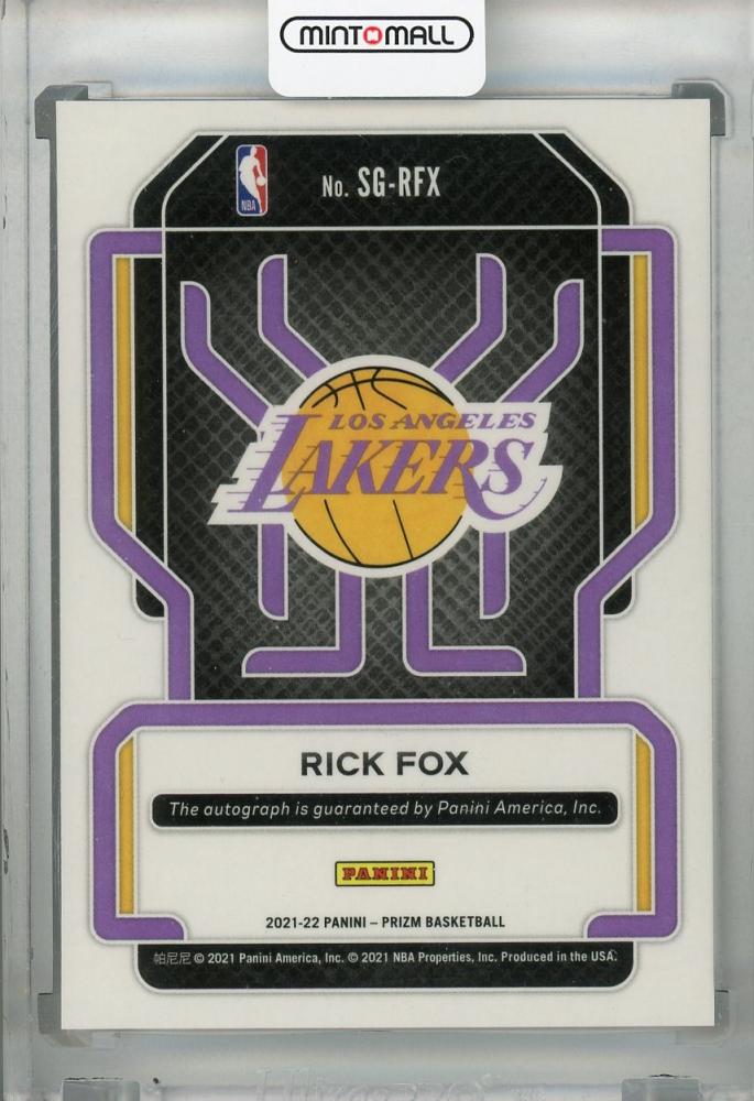ミントモール / MINT 浦和店 / 2021-22 Panini Prizm Los Angeles Lakers Rick Fox ...