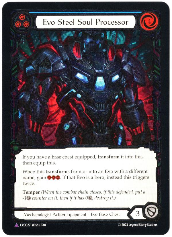ミントモール / MINT 三宮店 / 【FAB】【EVO】Evo Steel Soul Processor【Mechanologist】【CF】