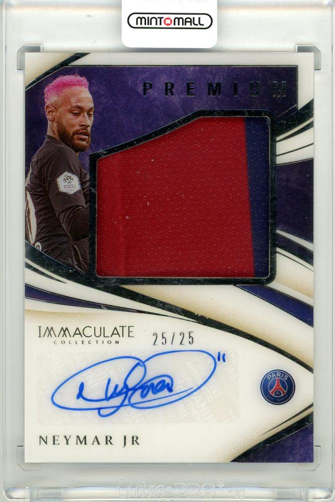 ミントモール / MINT 渋谷店 / 2020 PANINI IMMACULATE Neymar Autograph &Jersey ...