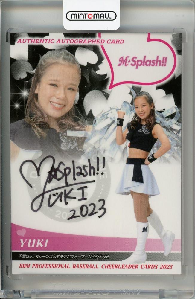 ミントモール / MINT 吉祥寺店 / 2023 BBM チアリーダーカード DANCING HEROINE -舞- Yuki 直筆サインカード 59/90