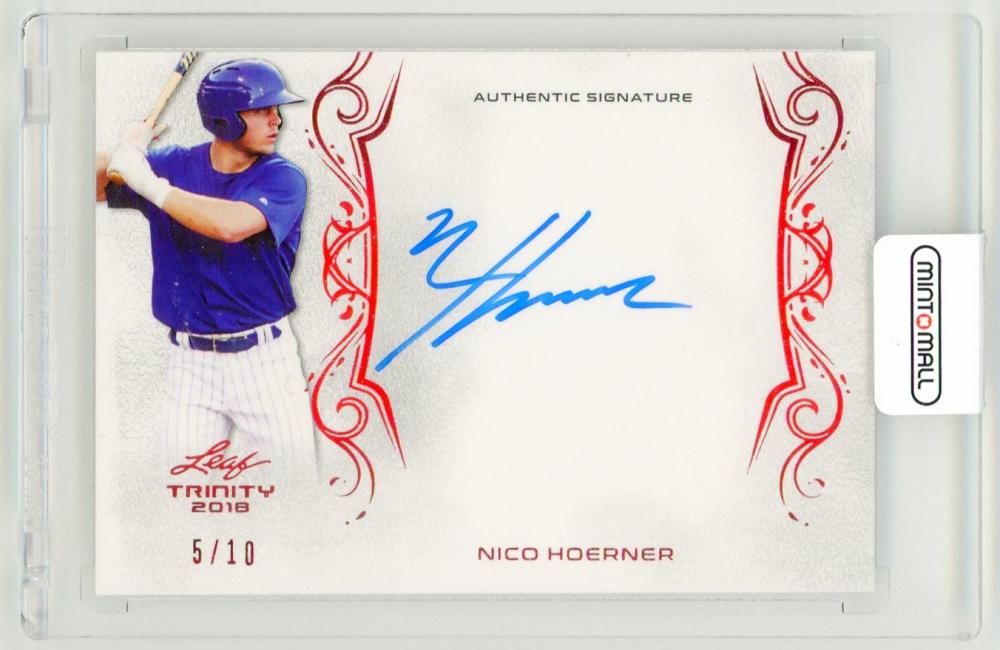 ミントモール / MINT LAB TOKYO店 / 2018 Leaf Trinity Autograph #A-NH1 Nico ...