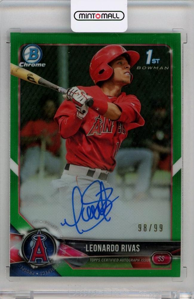 ミントモール / MINT 千葉店 / 2018 Topps Bowman Chrome Leonardo Rivas Prospect ...
